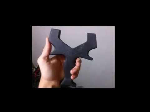 Como hacer una resortera estilo Vector/How to make a Vector slingshot ...