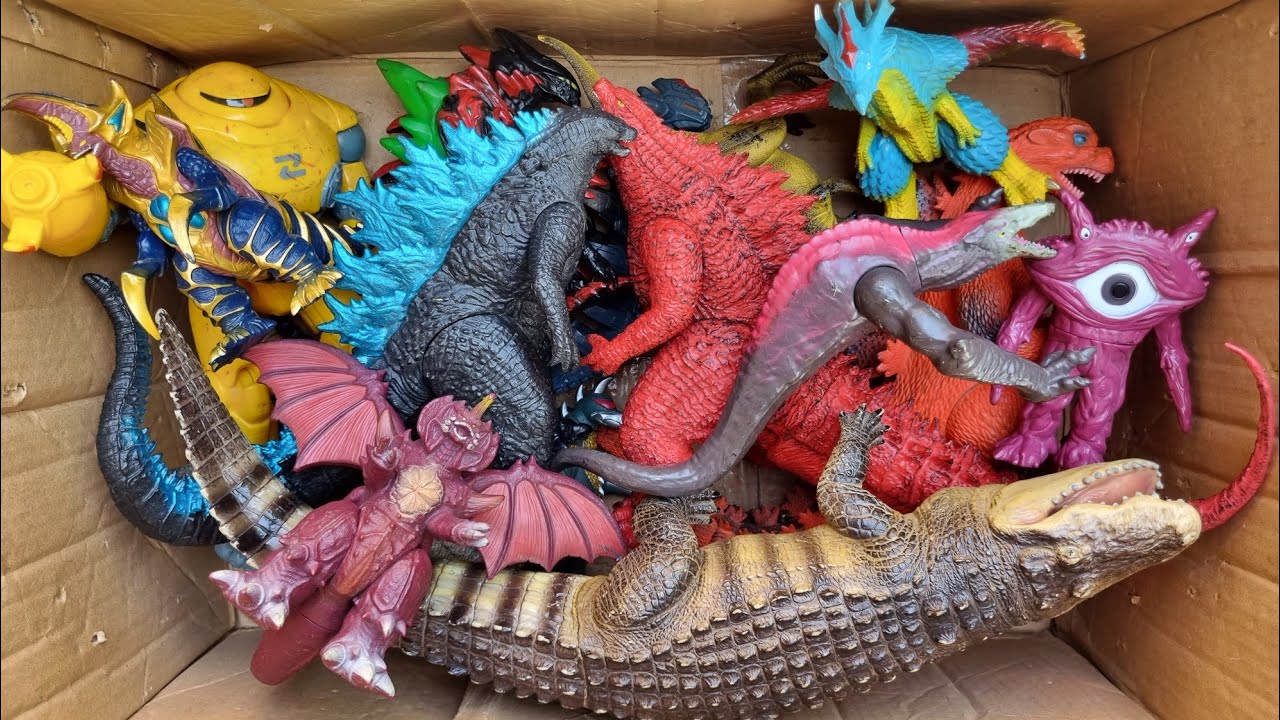Godzilla vs Kong Toy/Godzilla Action Figure/Unboxing Godzilla Toy ...