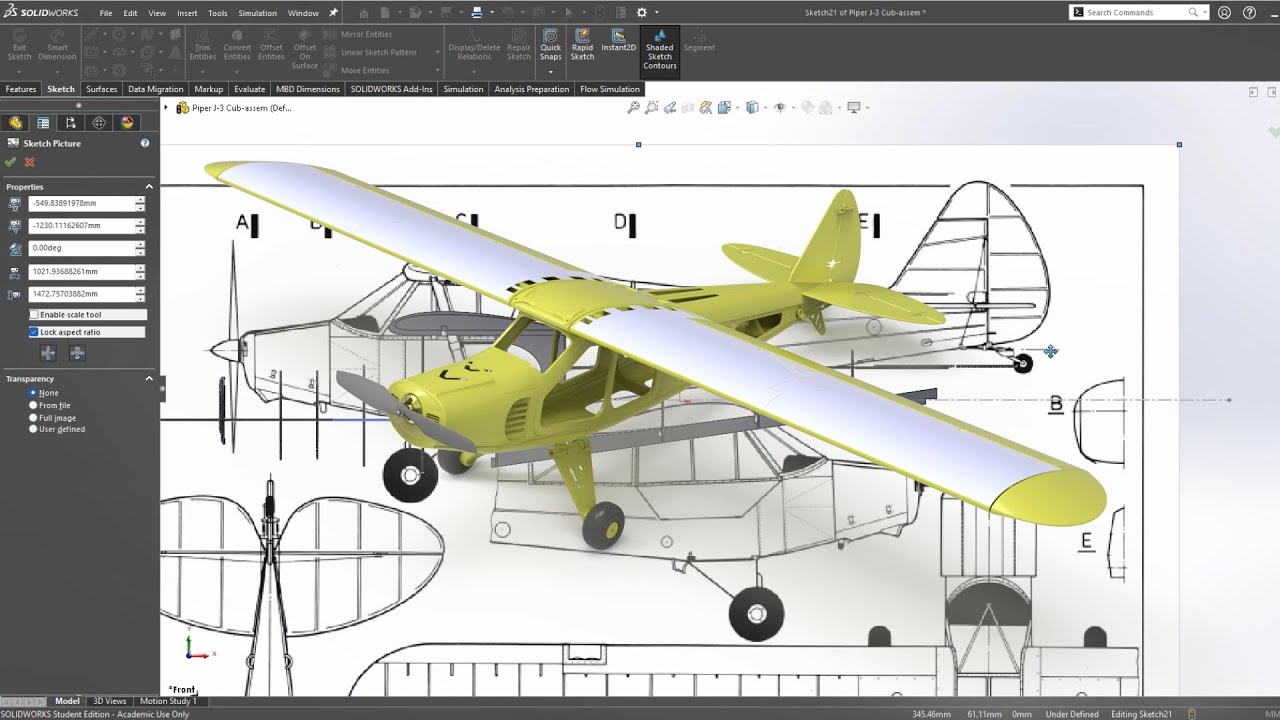 RC Plane design and 3D print || CAD || Flight Test || Part_1 - YouTube