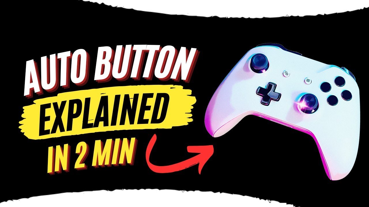 Auto button on controller explained with gameplay - YouTube