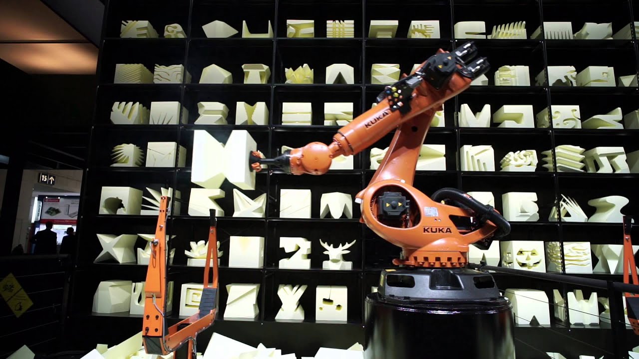 ROBOCHOP object #1906 in production - YouTube