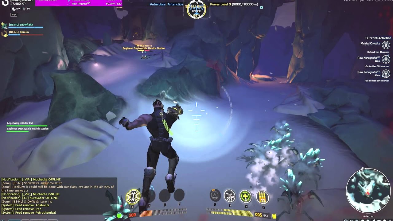 Firefall v0.8 Solo S3 in Antarctica with Accord engineer in stock gear ...