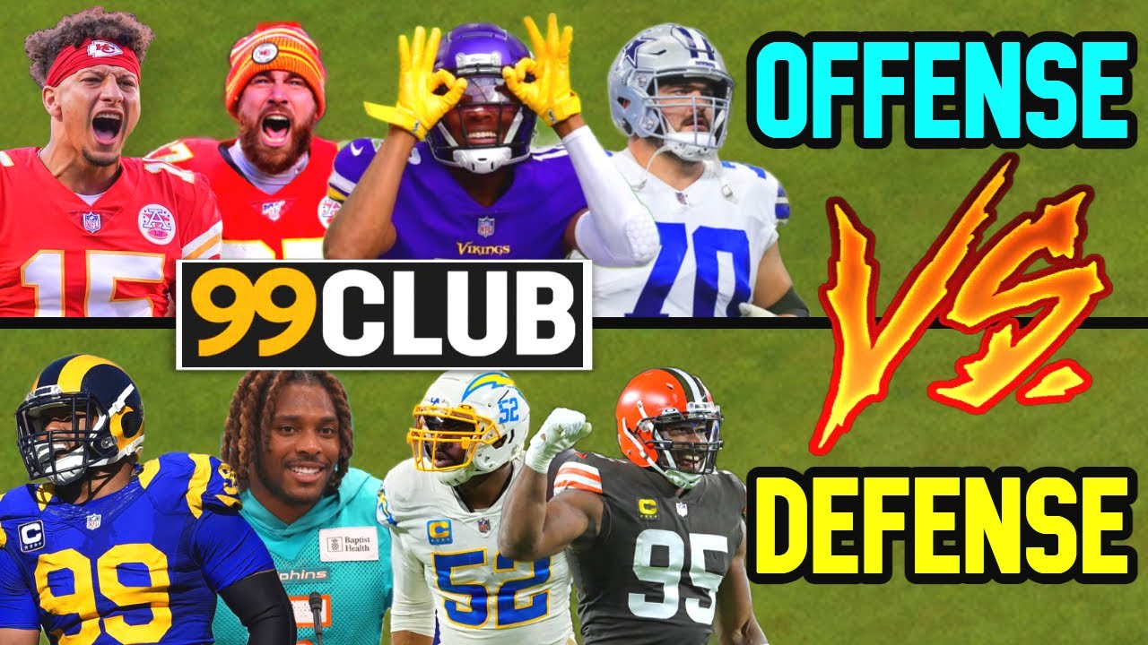 The 99 Club, But It's Offense Vs. Defense! - YouTube