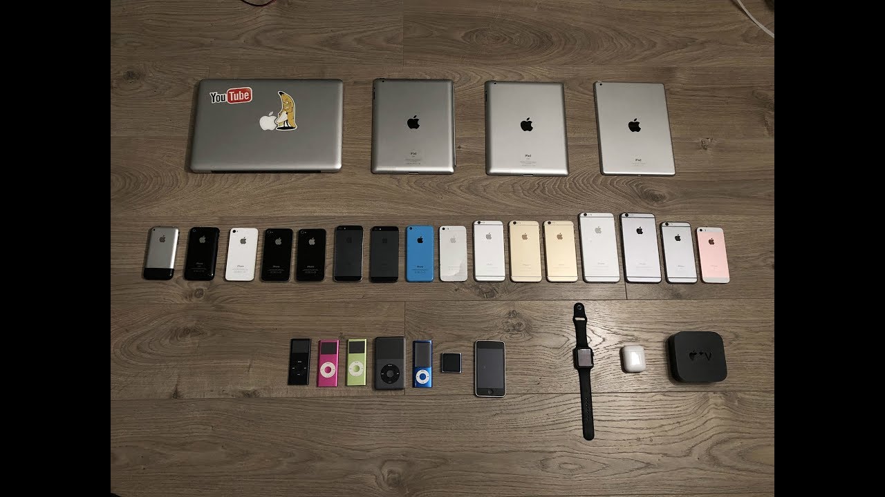 My Apple Collection 2.0 (Update) - YouTube