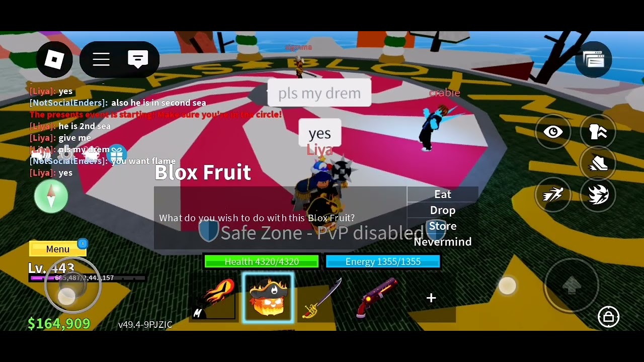 Blox Fruits presents event - YouTube
