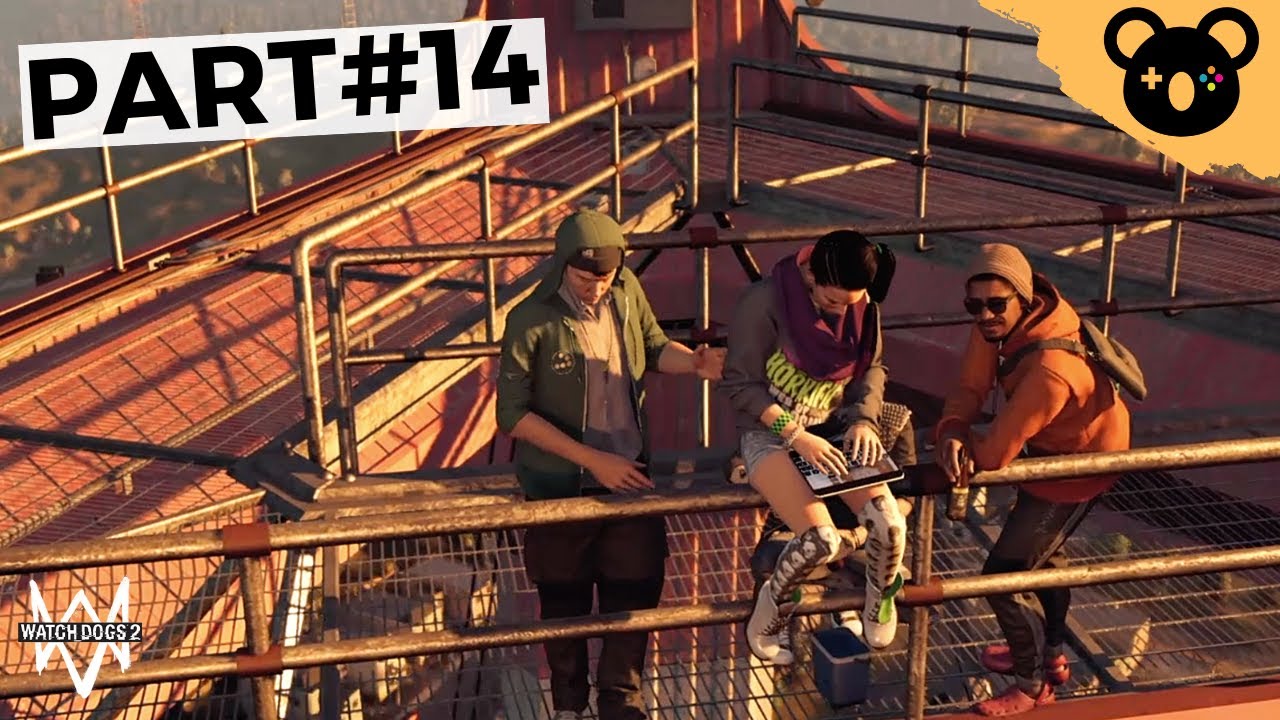 HAUM intruder | WATCH DOGS 2 | Platinum Walkthrough Gameplay Part 14 ...