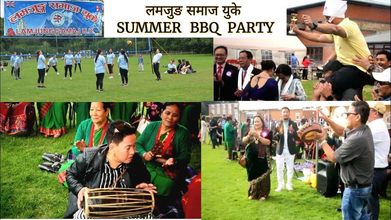 Lamjung Samaj UK Summer BBQ Party 2024 || Manmaya waiba/Raju RD/Laxmi ...