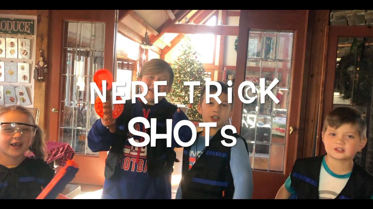 Nerf Trick Shots - YouTube