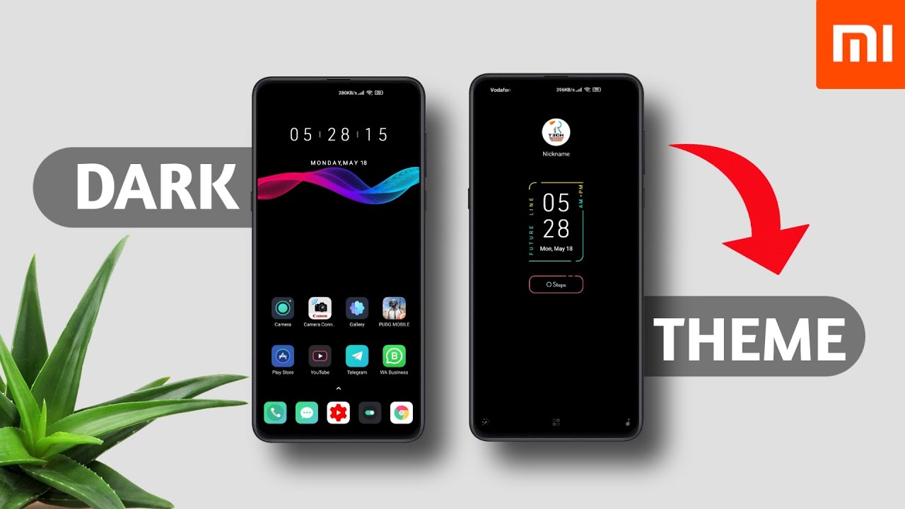 MIUI 11 NEW DARK FULL CUSTOM XIAOMI THEMES | #PART3 - YouTube