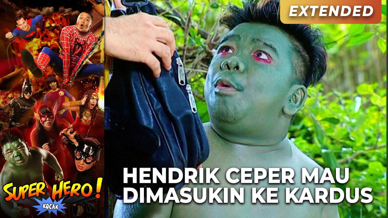 HULK NGAMUK! Hendrik Ceper Dimasukin Dalam Kardus | SUPER HERO KOCAK ...
