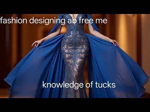 Tutorial of tucks,how to draw tuck on fashion figure, #fashiondesigning ...