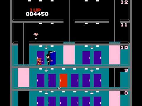 Elevator Action (NES / Nintendo) Playthrough - Vizzed.com Play - YouTube