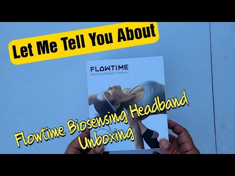 Flowtime Biosensing Headband Unboxing - YouTube