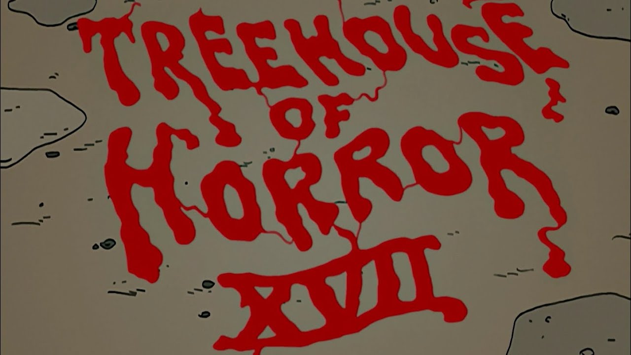 The Simpsons Treehouse of Horror XVII Credits Music - YouTube