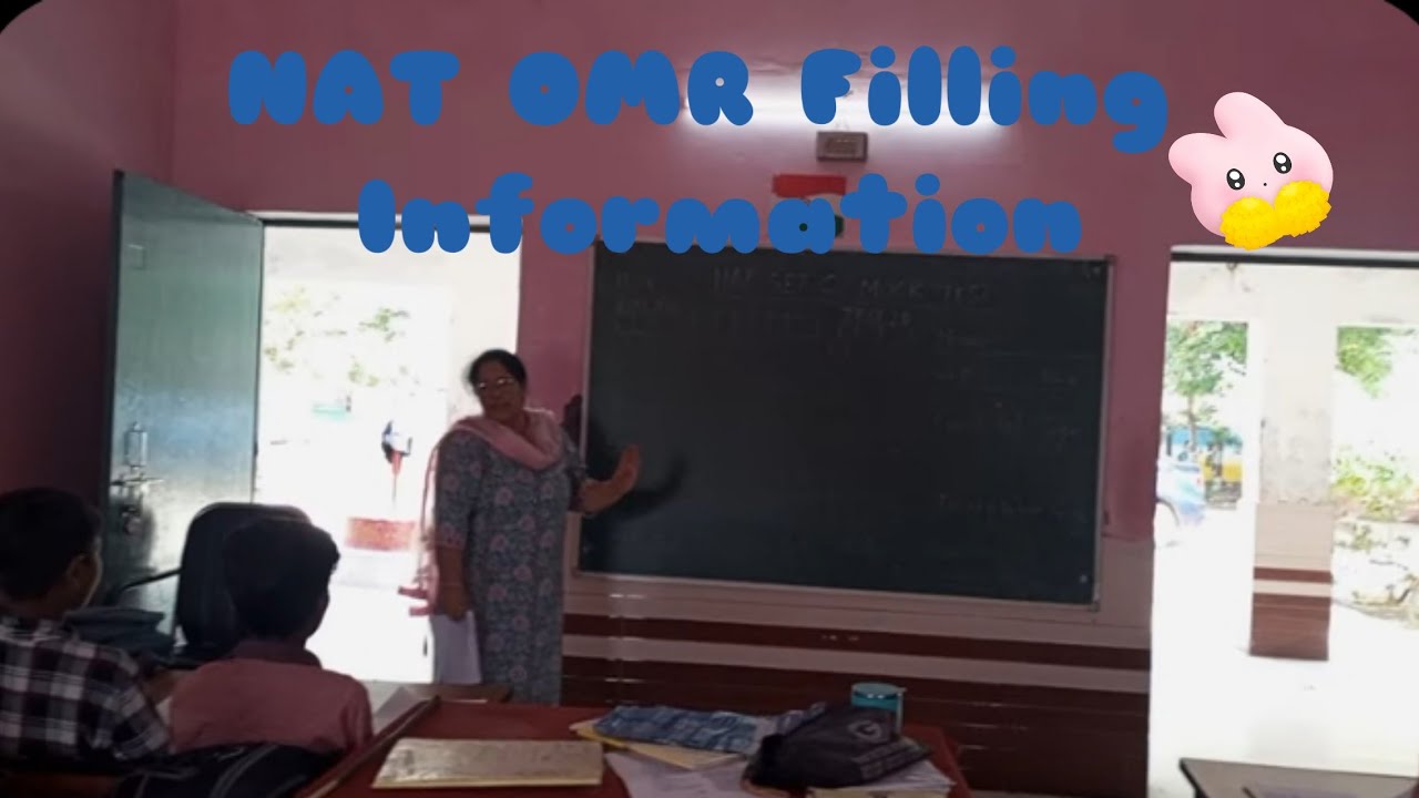 NAT OMR Sheet and Exam Preparation😇😇😇 : By Rushi Ghizal.Hype Channel 🙏🏻 ...