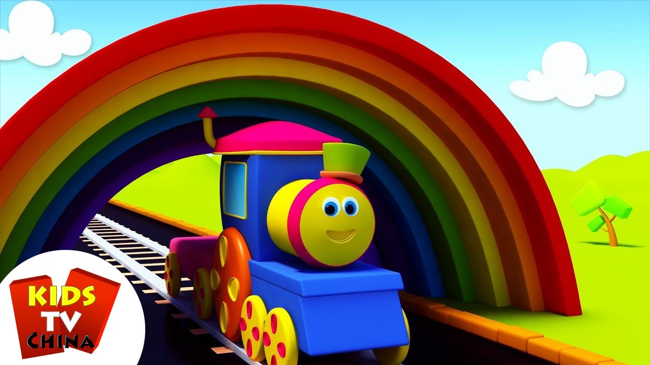Bob, The Train | Bob Train on a Color Ride | 鲍勃列车上彩色骑为孩子 - YouTube