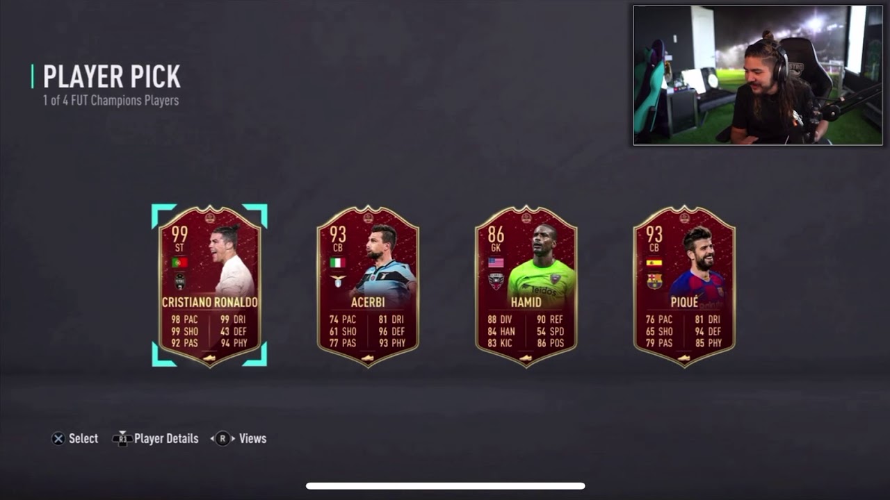 Castro1021 get 99 TOTS Cr7 in red player picks!! | FIFA 20 | - YouTube