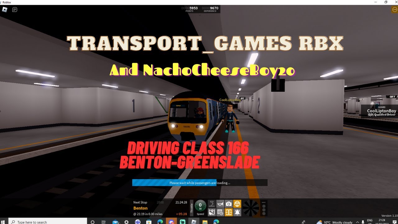 Roblox SCR: Driving class 166 from Benton-Greenslade and back ft ...