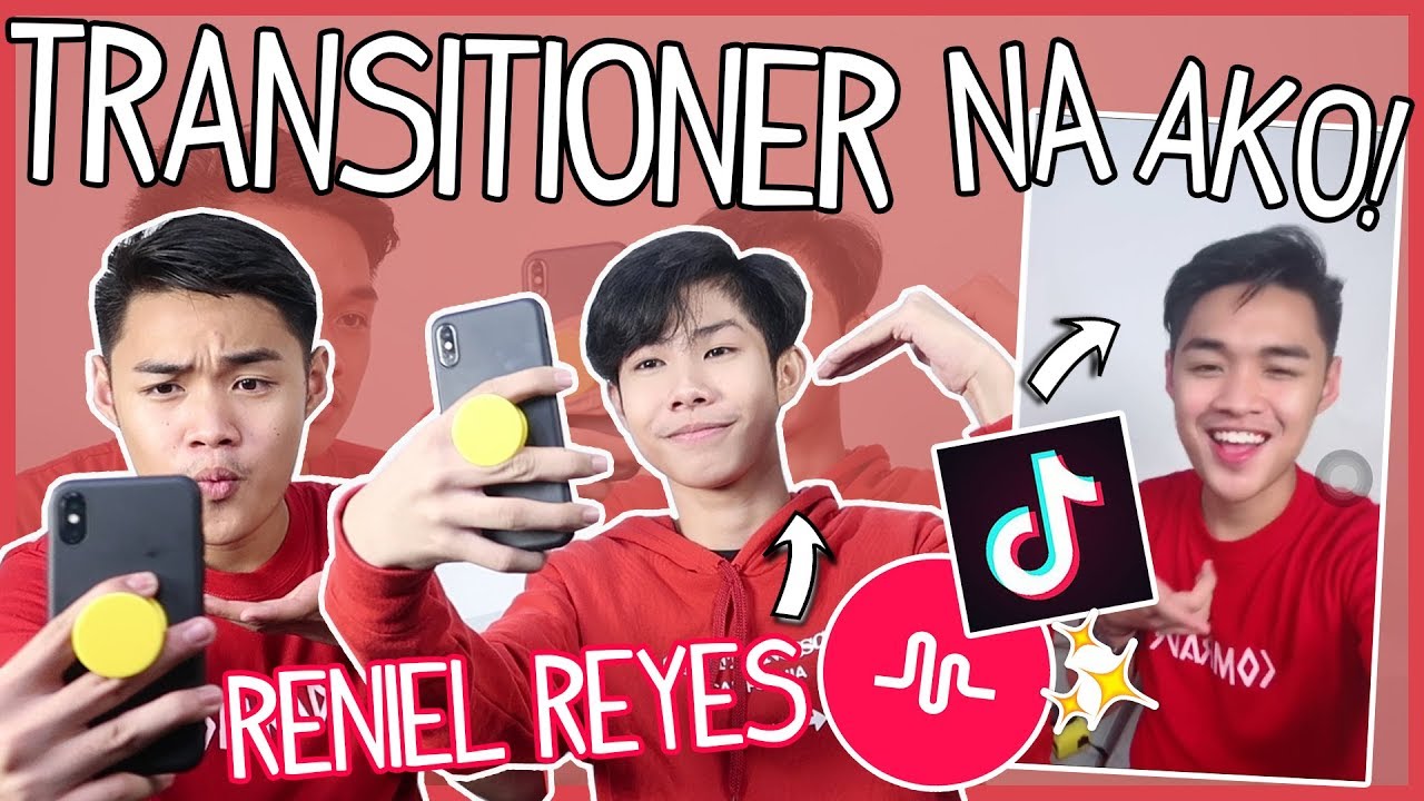 PANGMALAKASANG TRANSITION TUTORIAL SA TIK TOK! ft. Reniel Reyes (Philippines) | Cedrix Eligio ...