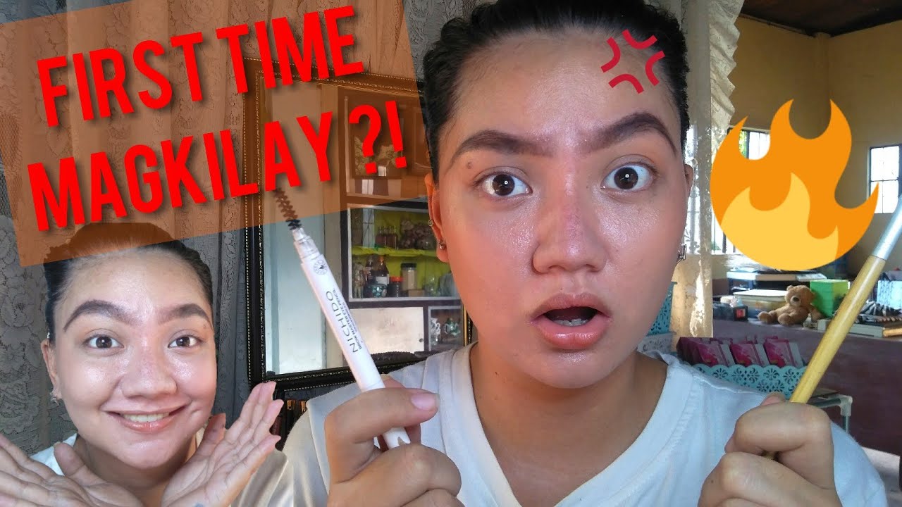 KILAY FOR BEGINNERS | with a twist bunot kilay | kilay kalbo | - YouTube