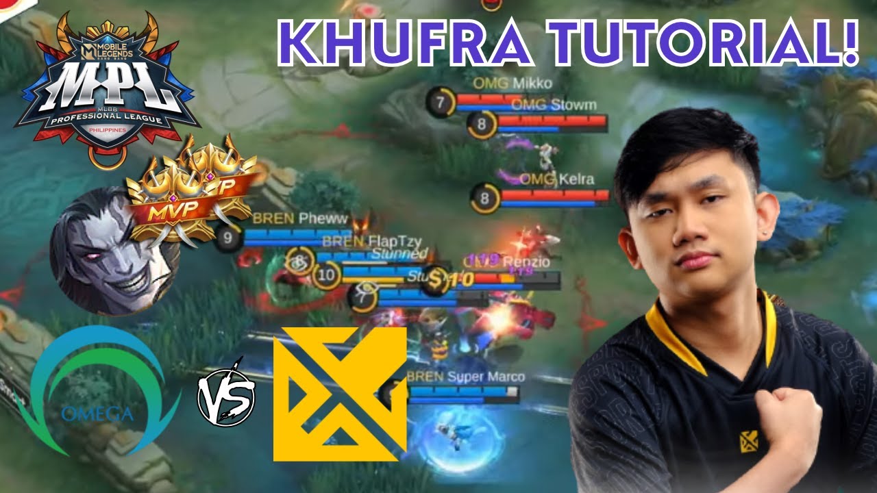 KHUFRA TUTORIAL by OWGWEN - Bren Esports vs Omega Esports Highlights ...