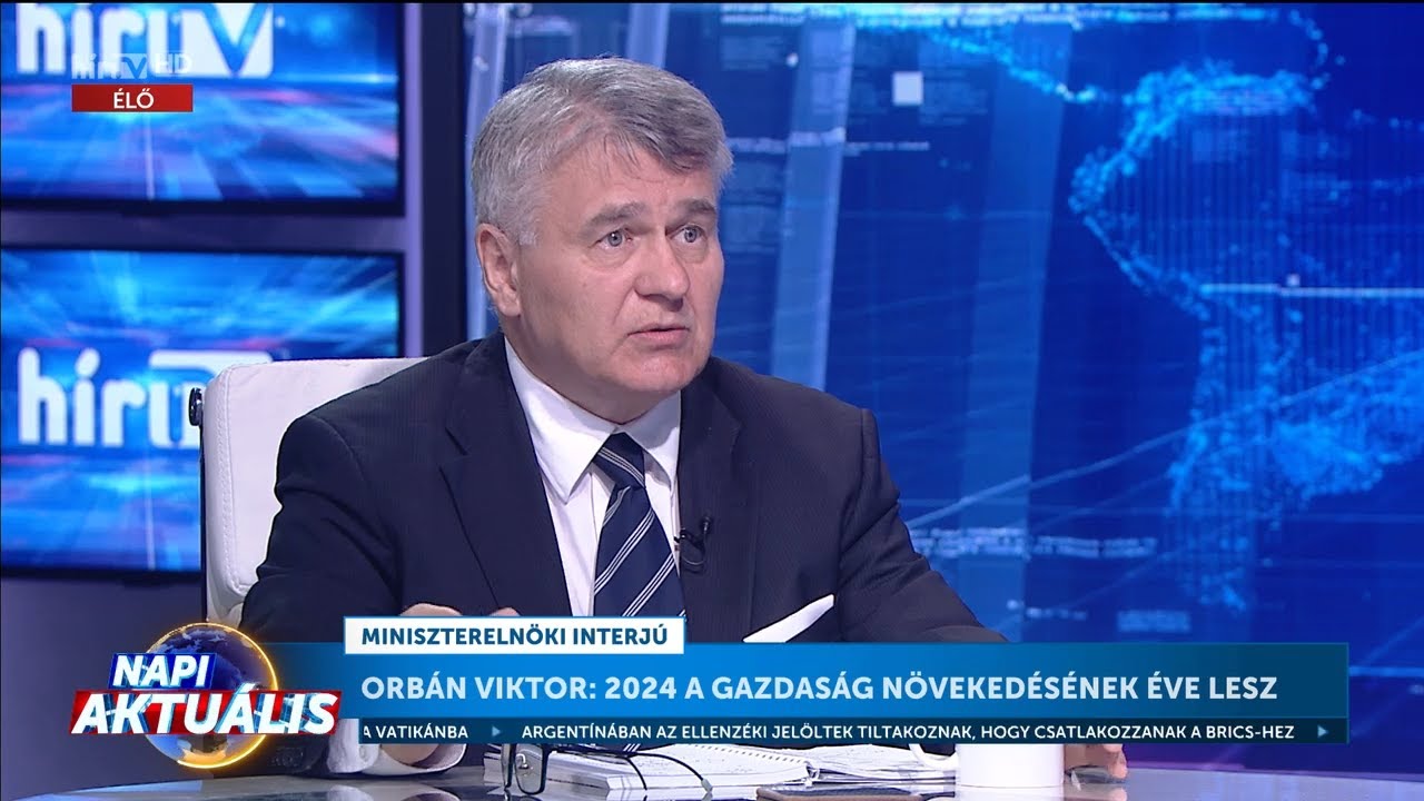 Napi aktuális - Lentner Csaba (2023-08-25) - HÍR TV - YouTube