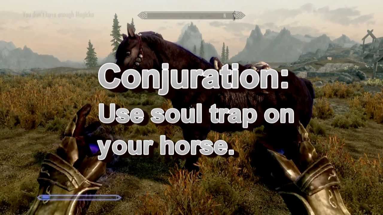 The Elder Scrolls V: Skyrim, Getting to Level 81, Part 1, Magic - YouTube