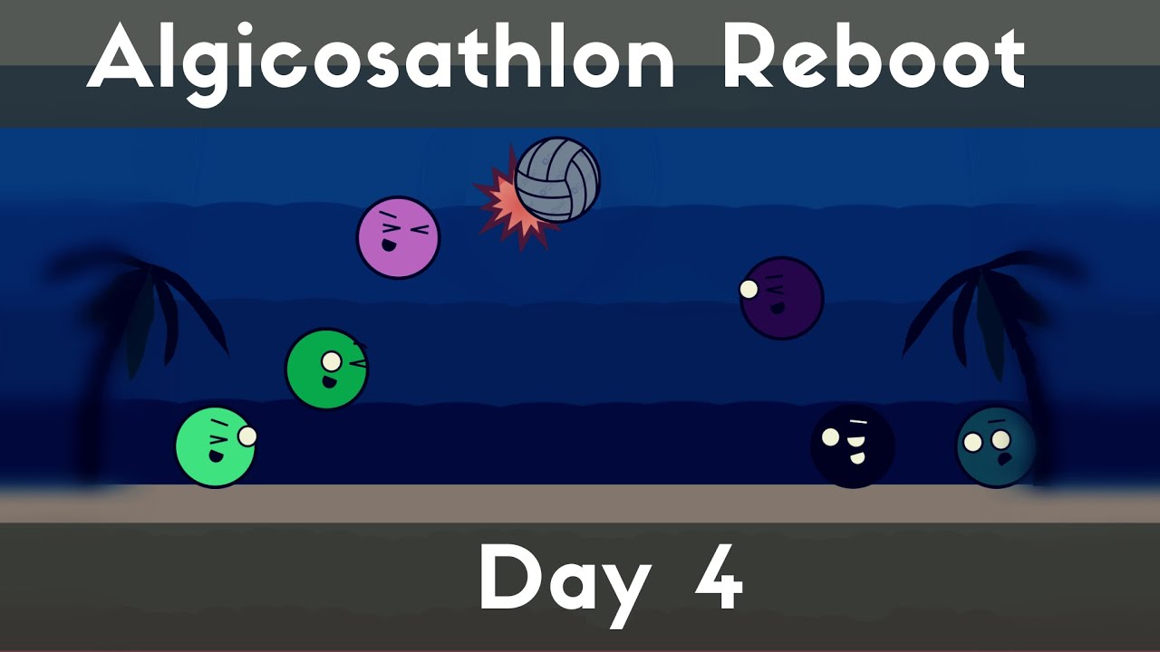 Algicosathlon Reboot Day 4 | I bet you won't win - YouTube