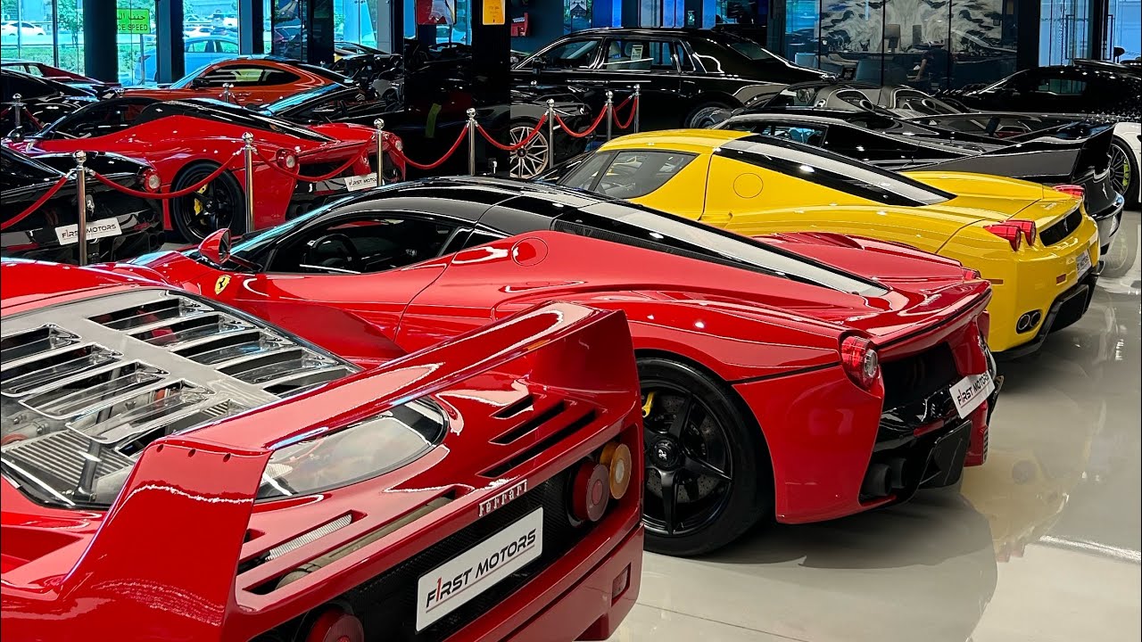 +$150 MILLION HYPERCAR DEALERSHIP || F1RST MOTORS DUBAI 2024!!! - YouTube