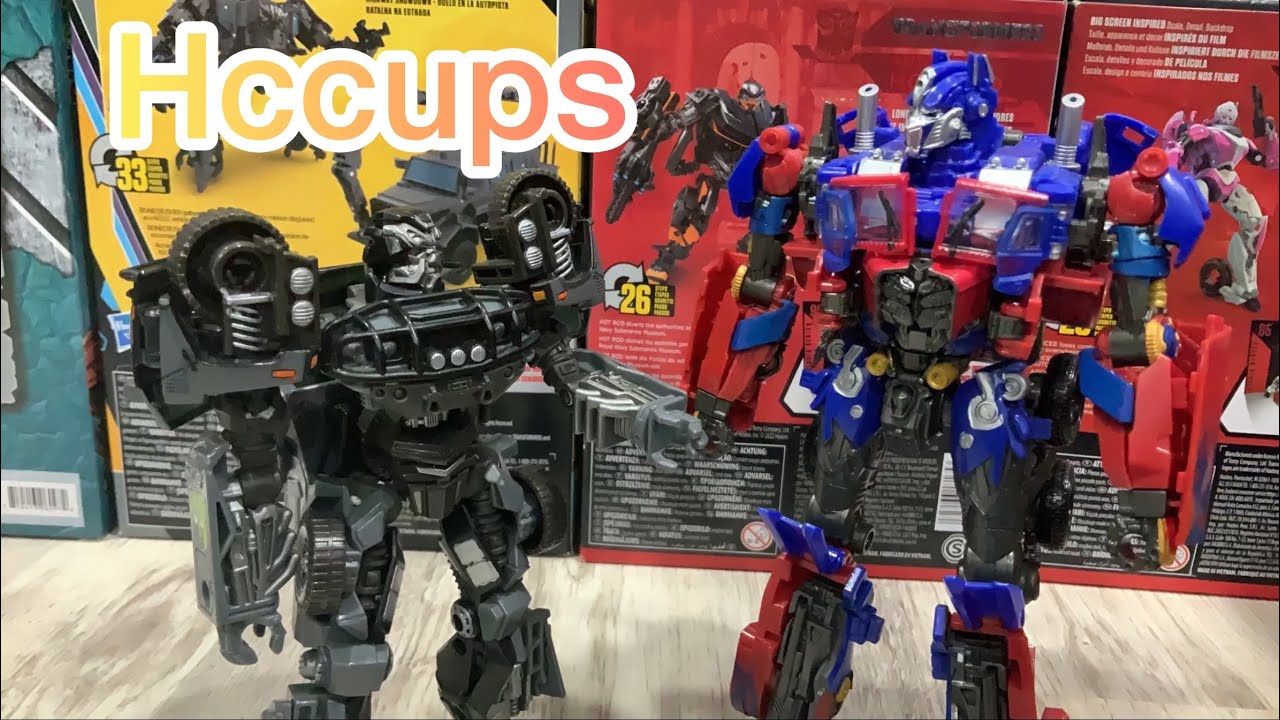 Transformers the Hiccups (ft. Jaymotion) Stop Motion - YouTube