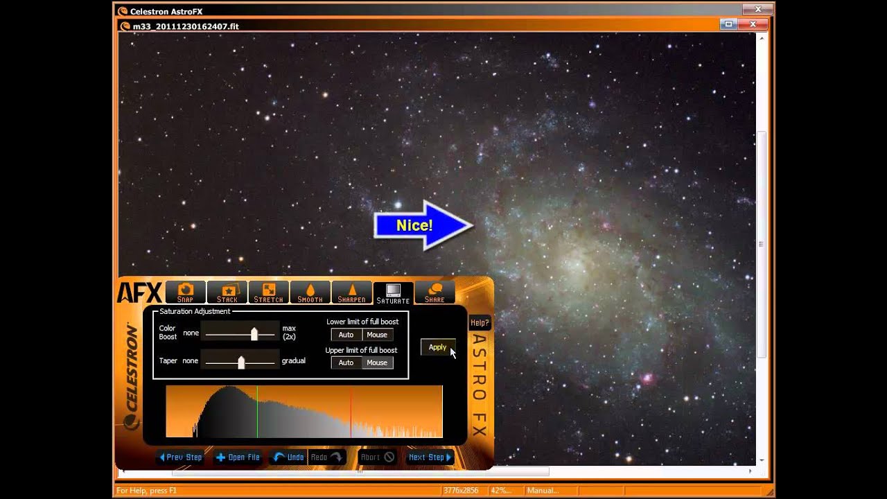 Astro FX Guide Part 4/4: Saturate and Share Images - YouTube