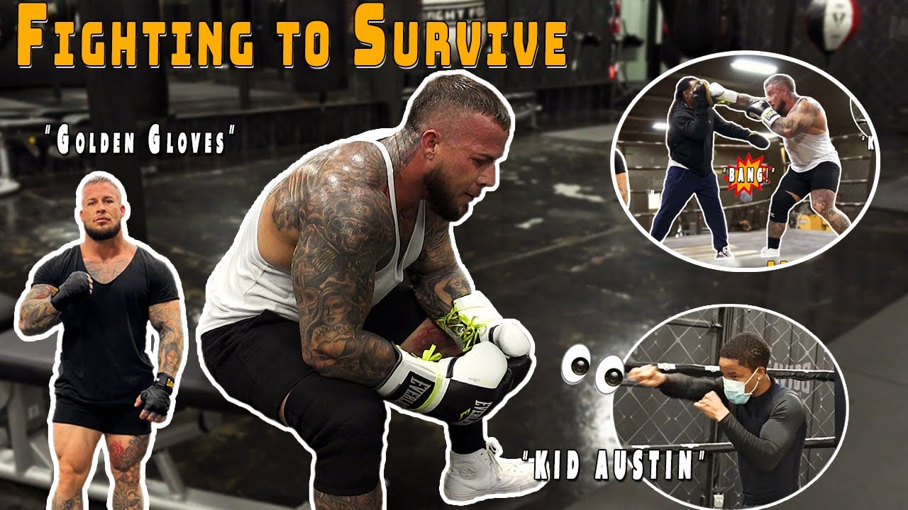 BODYBUILDER FIGHTS TO STAY ALIVE DURING BOXING WORKOUT | Near Death ...