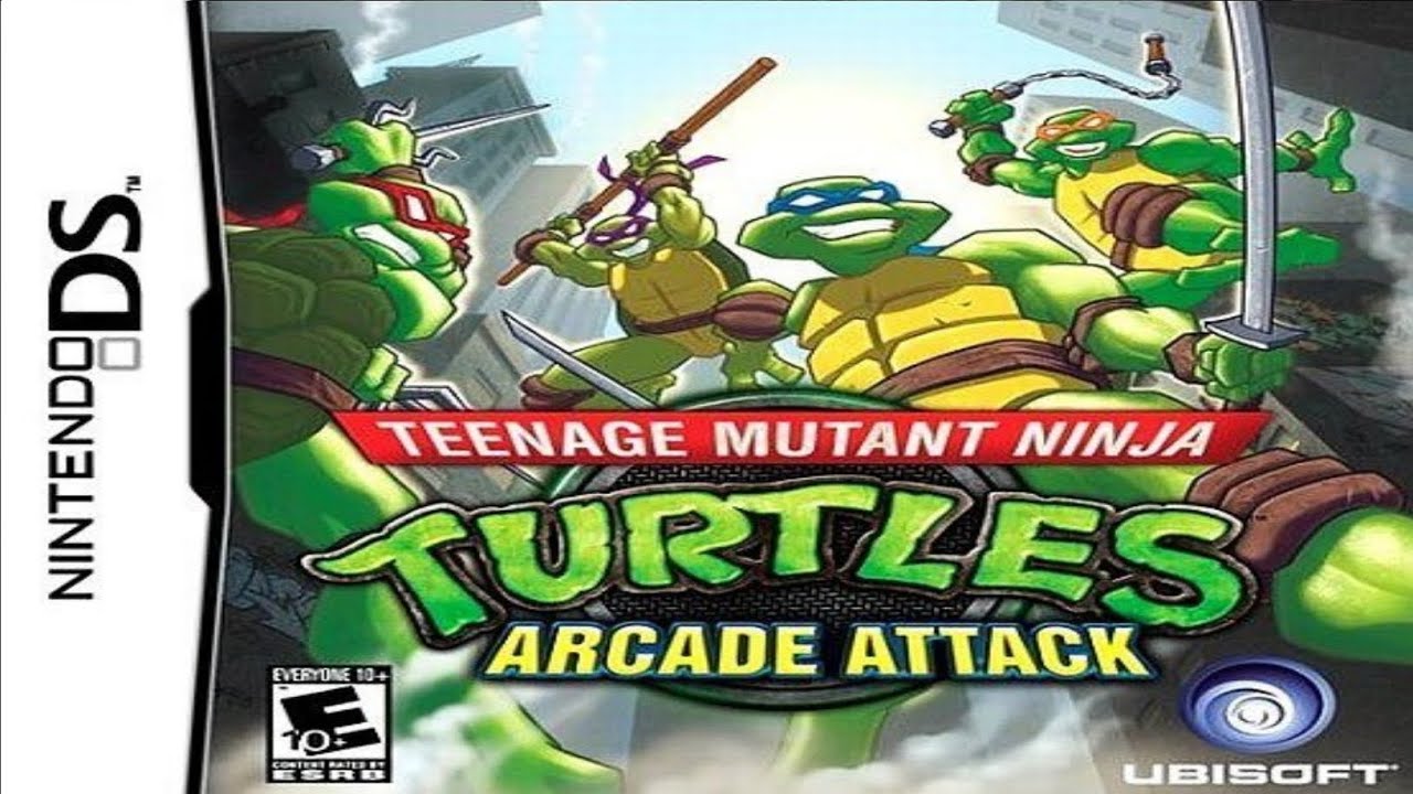 Teenage Mutant Ninja Turtles: Arcade Attack DS Gameplay - YouTube