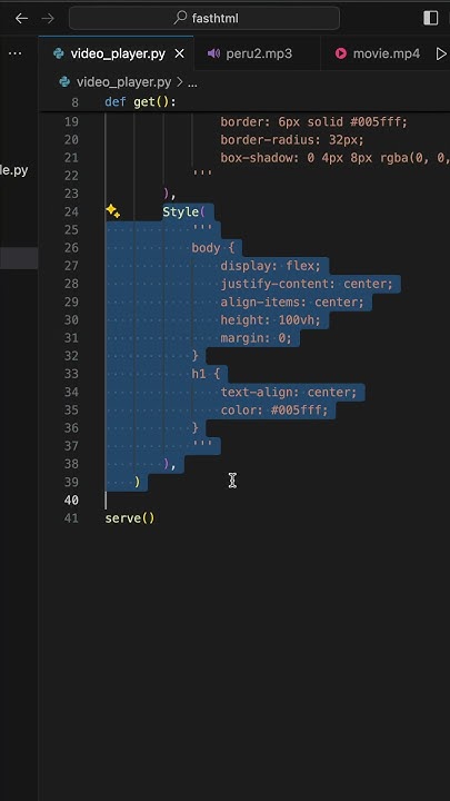 Using Python Build Your First Fasthtml And Htmx App Python Pythonprogramming Fasthtml Htmx 