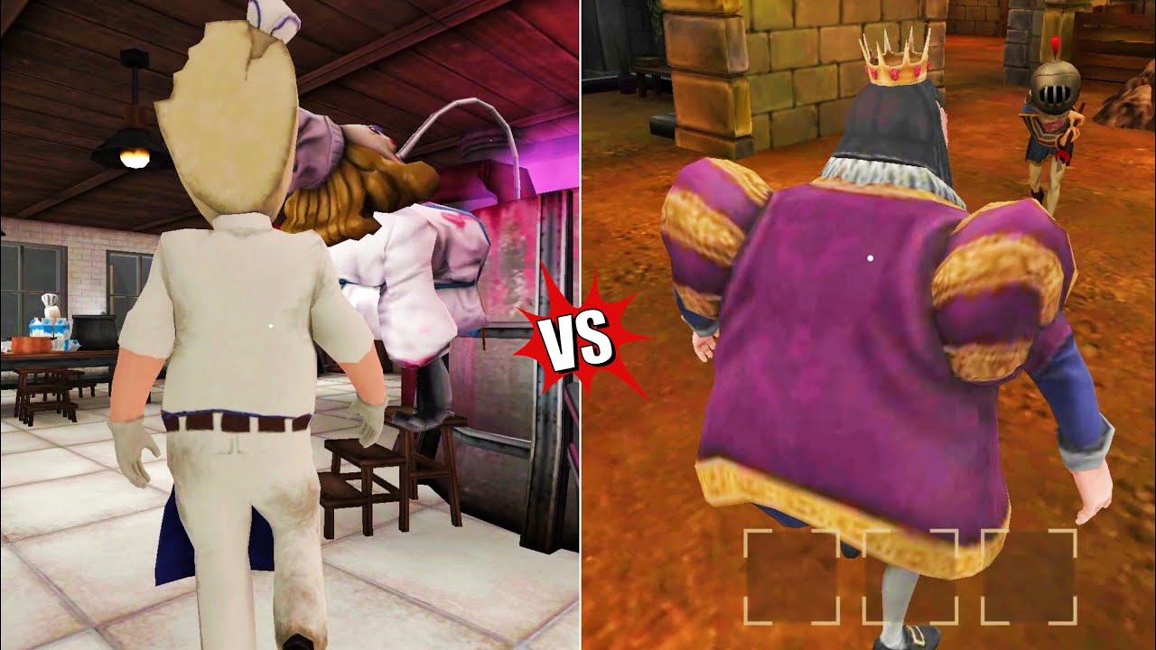 Play as King Richard In Angry King vs Play as Rod In Ice Scream 6 ...