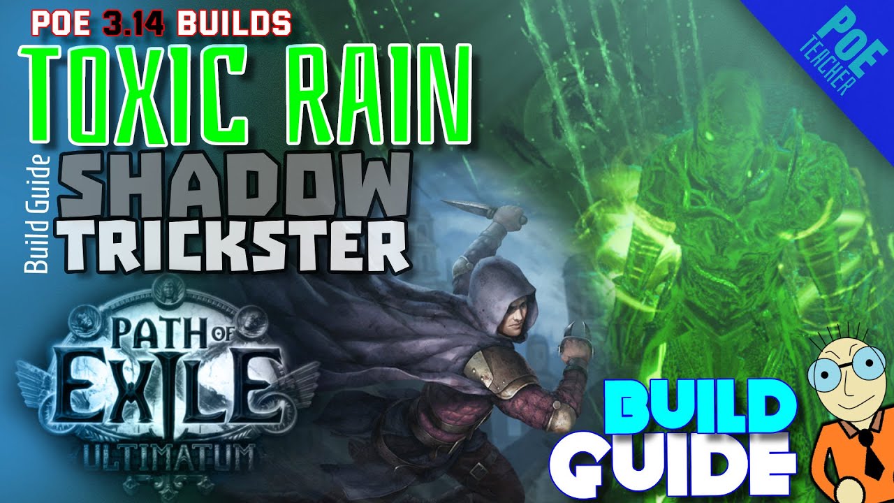 [Path of Exile - PoE] Toxic Rain Build - Trickster Shadow - YouTube