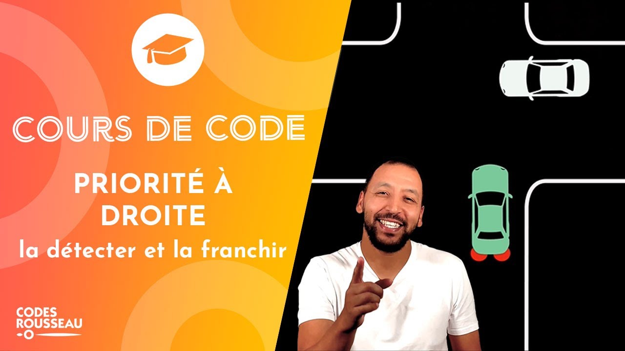 Cours Code - Permis de Conduire : la priorité à droite - YouTube