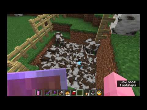 Minecraft Psychedelic Cow Experience - YouTube
