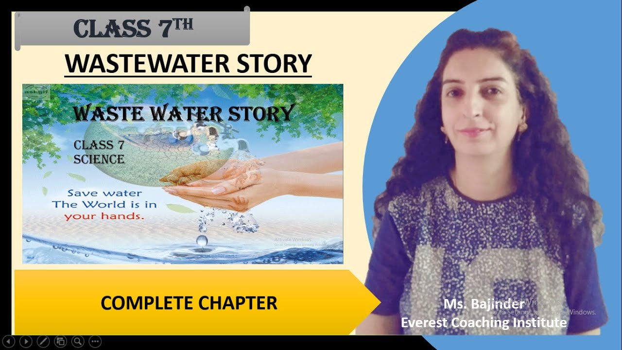 Ch 18 Science Class 7 Waste Water Story I one shot I - YouTube