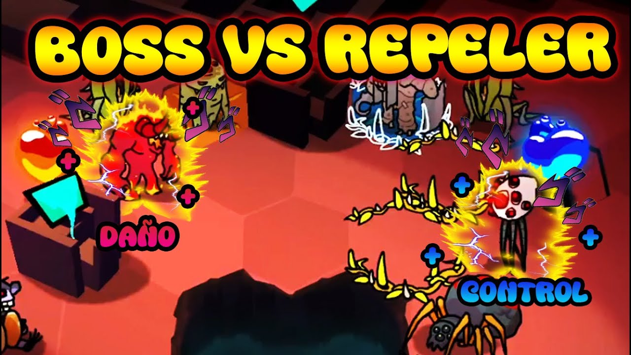 BOSS VS REPELLER EN MAPA PEQUEÑO 😱 " ANALISIS " I PHOBIES I - YouTube