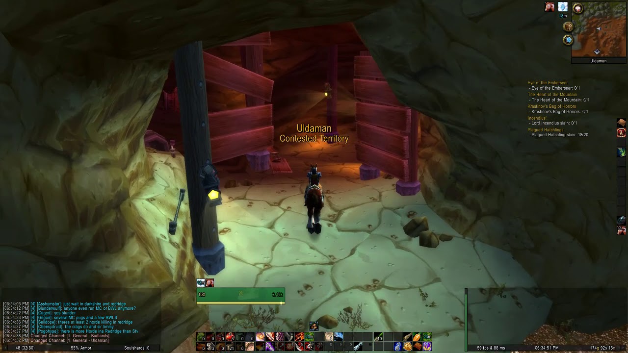 Uldaman (Ulda) Dungeon Entrance Location in Vanilla WoW / WoW Classic ...