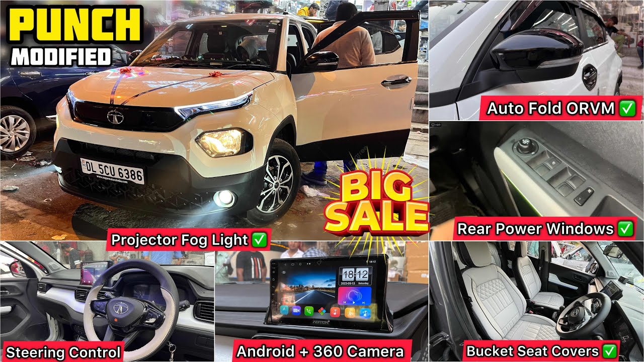 2025 Tata Punch Pure Base to Top Modification With Price Punch Pure ...