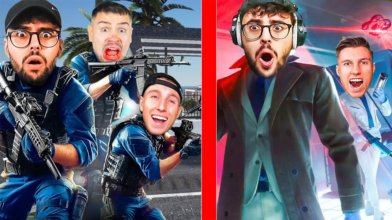 SWAT vs BANKÜBERFALL LEBEN mit iCrimax & Russik - YouTube