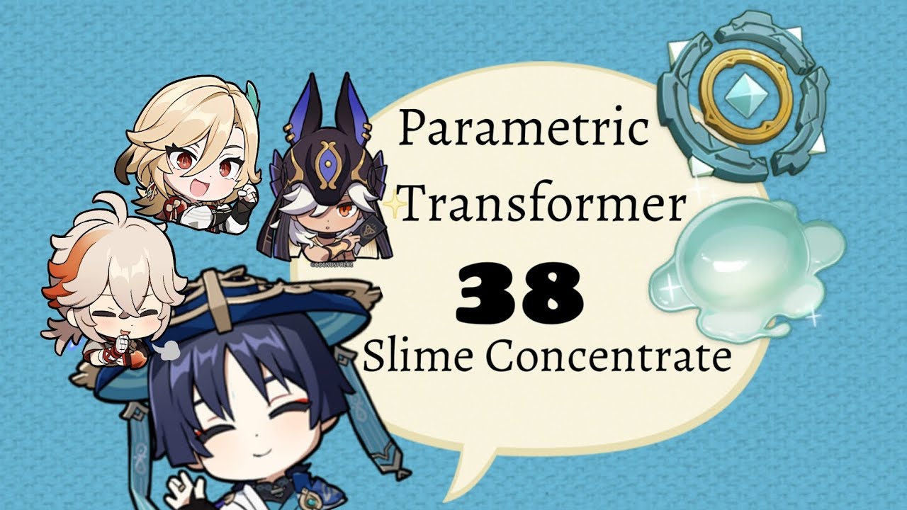 when we have too much enough slime Concentrate.... we put them in ...