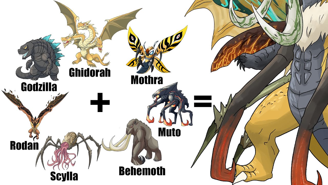 The Ultimate Kaiju Fusion | Godzilla: King of the Monsters Fanart ...