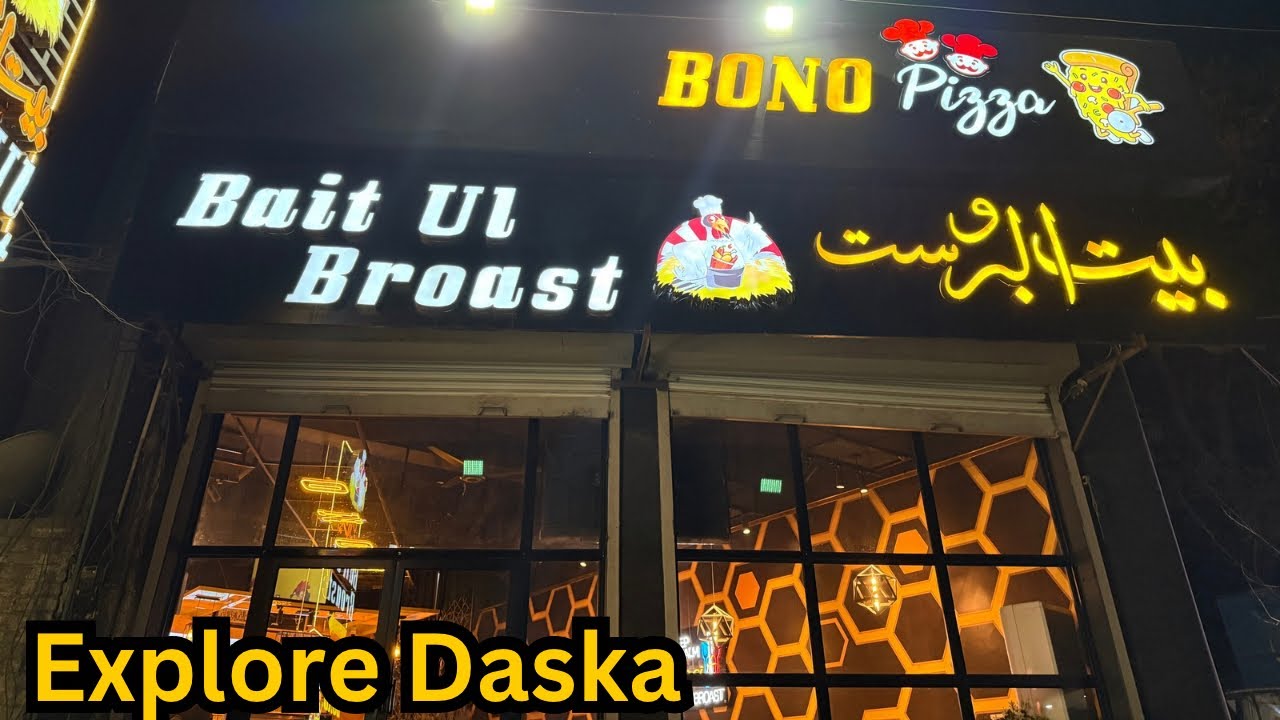 Explore Daska local food points || Daily Vlogs - YouTube