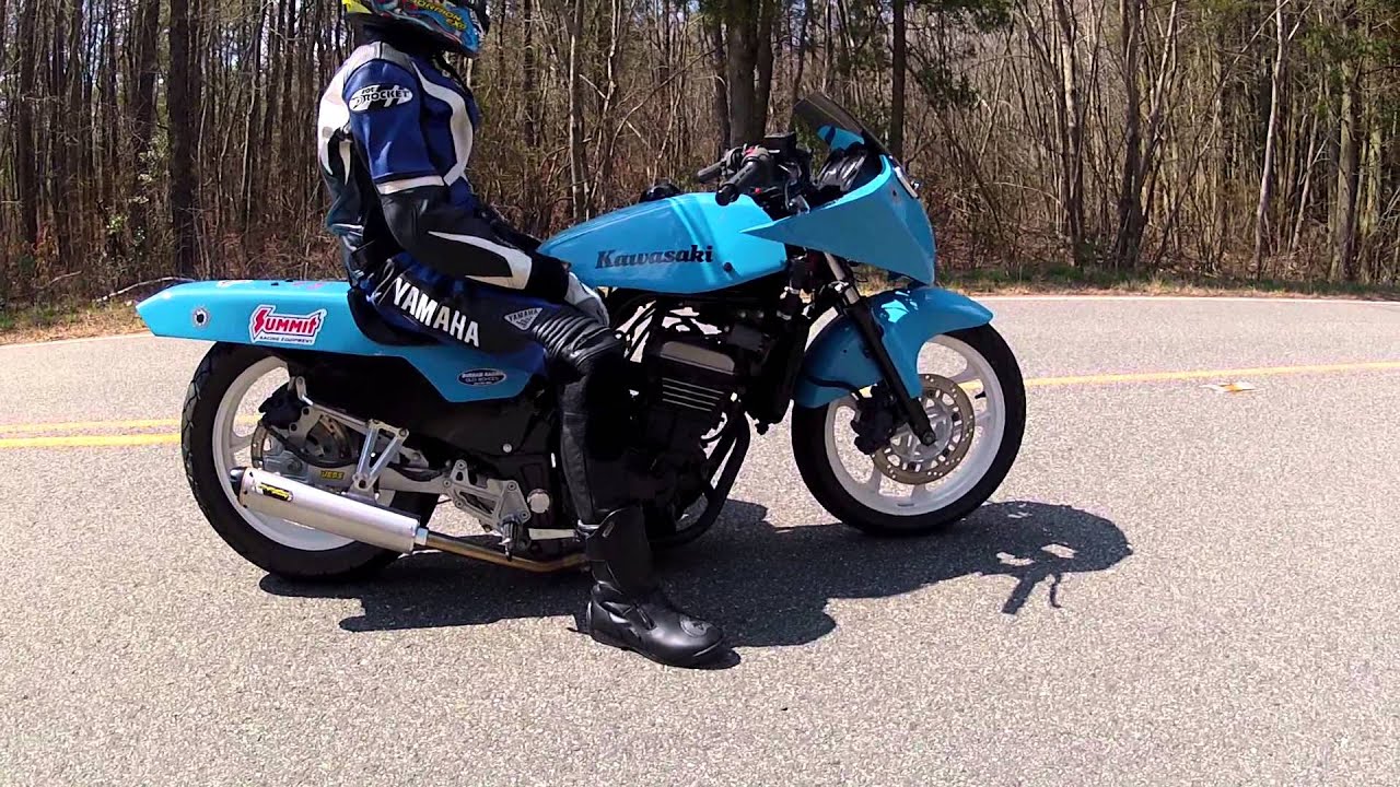 2000 ninja 250 drag bike - YouTube