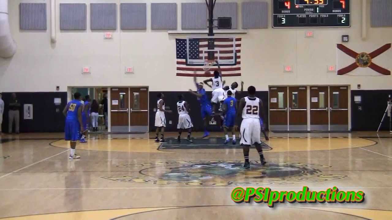 11/29/13 Boyd Anderson's #3 Rodney Simeon Nasty Put back Dunk - YouTube