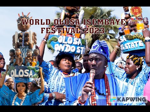 2023 WORLD OLOSA FESTIVAL SACRIFICE TO ORISA OLOSA - YouTube