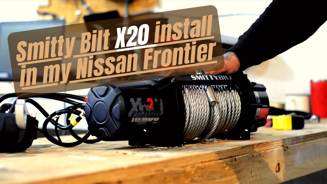 Winch Install in a Coastal Off Road Bumper - Nissan Frontier ...